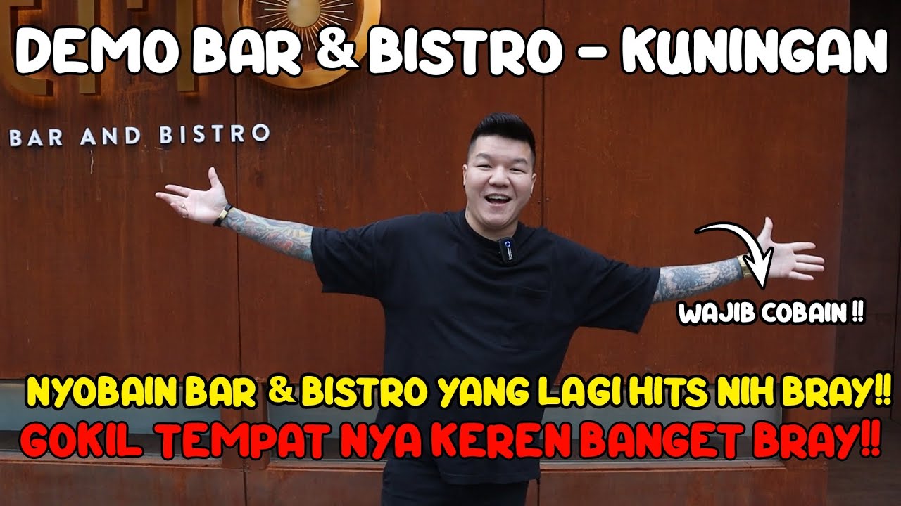 BAR TEMA STEAMPUNK‼ CUMA DI DEMO BAR & BISTRO - KUNINGAN - YouTube