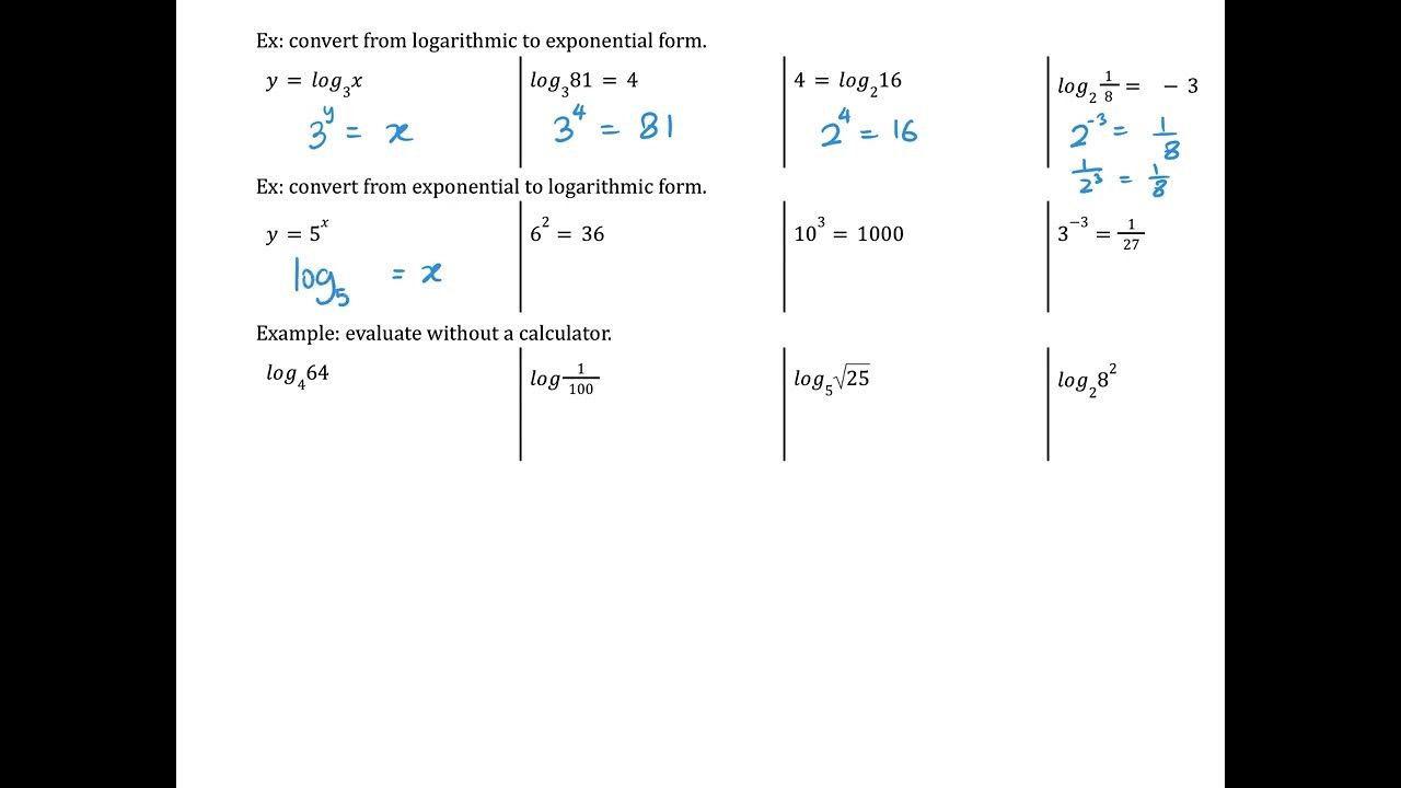 Intro to logs - YouTube