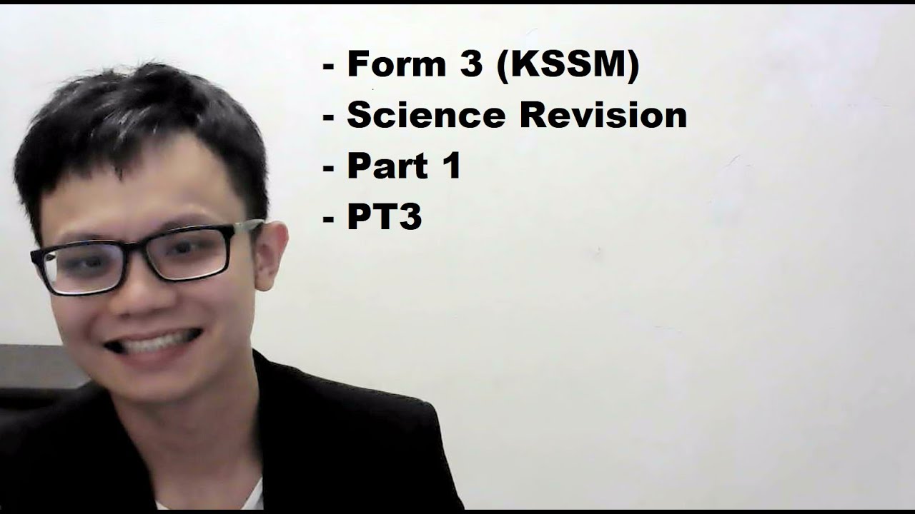 - Form 3 - Science Revision - Part 1 - YouTube