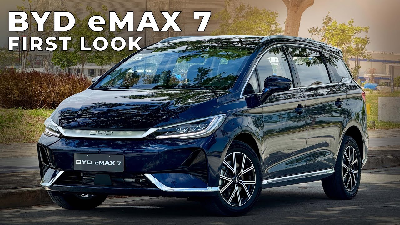 2025 BYD eMAX 7 First Look 7 Seater EV - YouTube