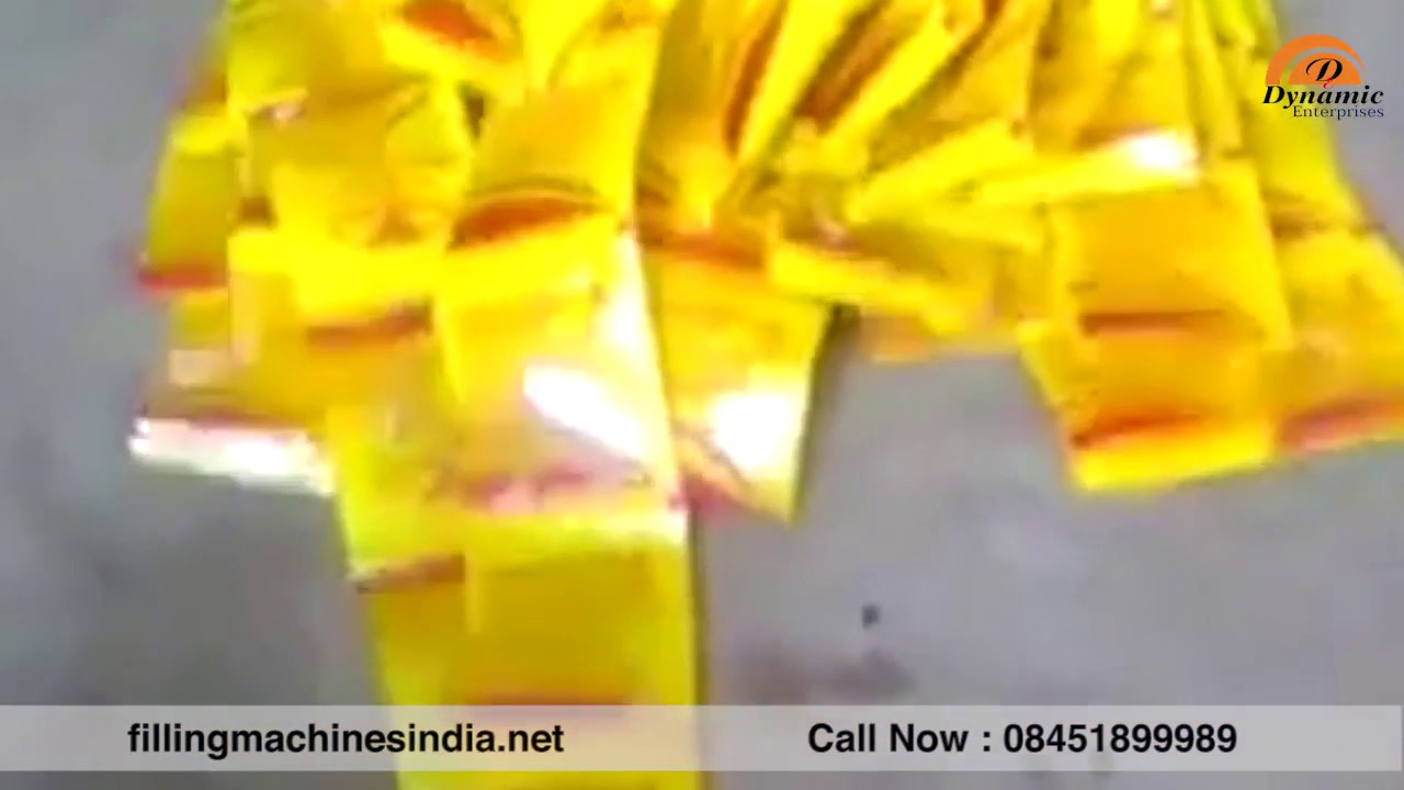 FFS Powder Filling Machine - YouTube