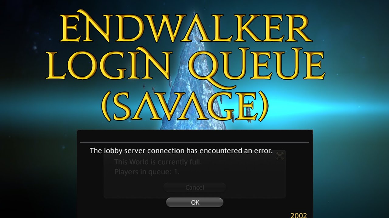 Endwalker: Login Queue (Savage) - YouTube