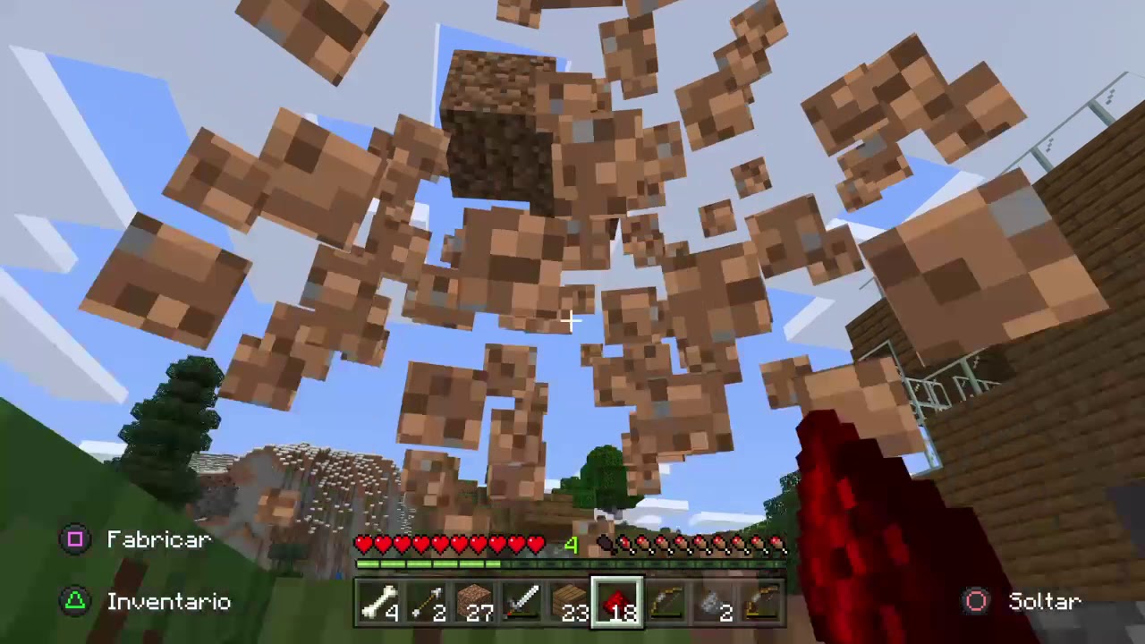 Minecraft tutorial juego arco y flecha - YouTube