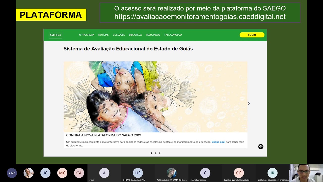 FORMAÇÃO AVALIAÇÃO DIAGNÓSTICA CAED - YouTube