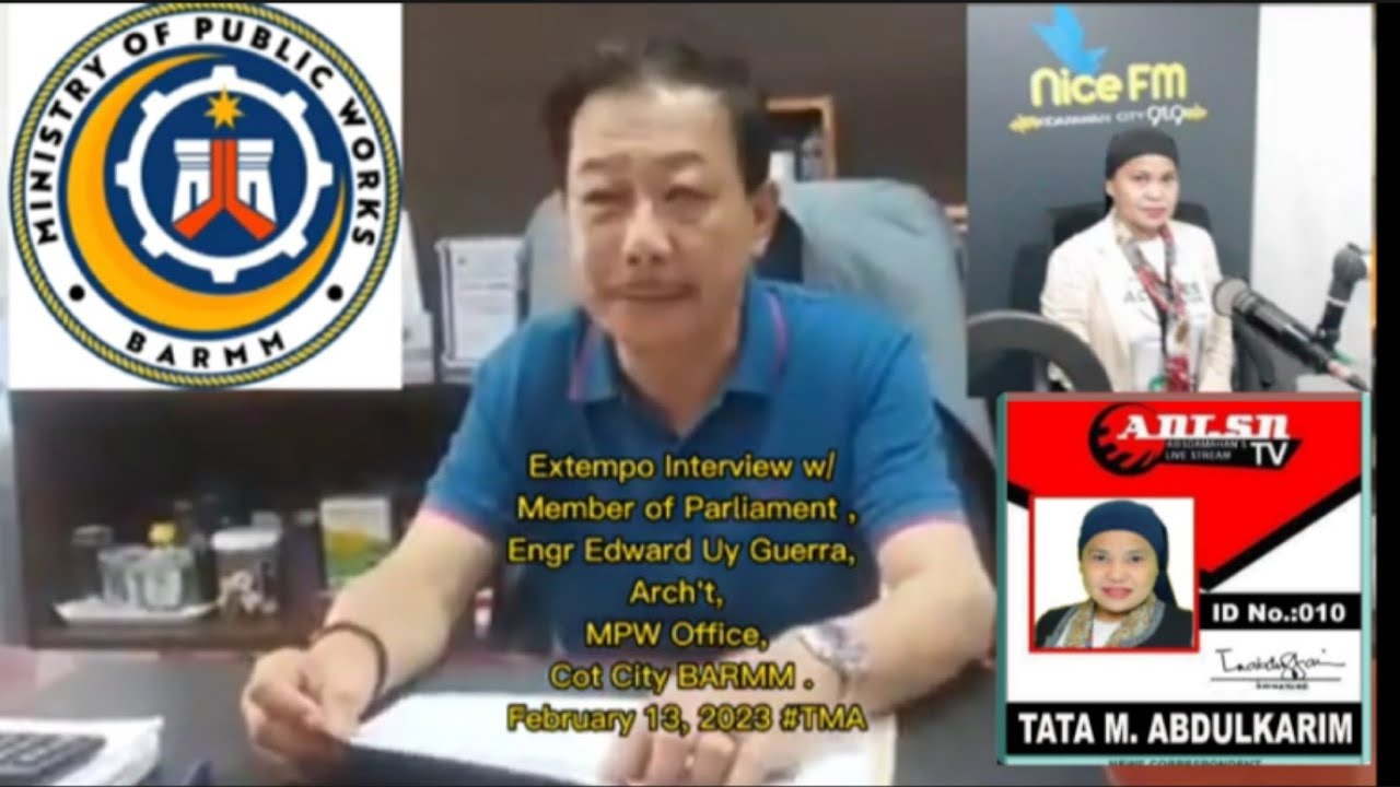 Extemporaneous Interview w/ MPW , & MP Edward Uy Guerra, Arch't , ng ...
