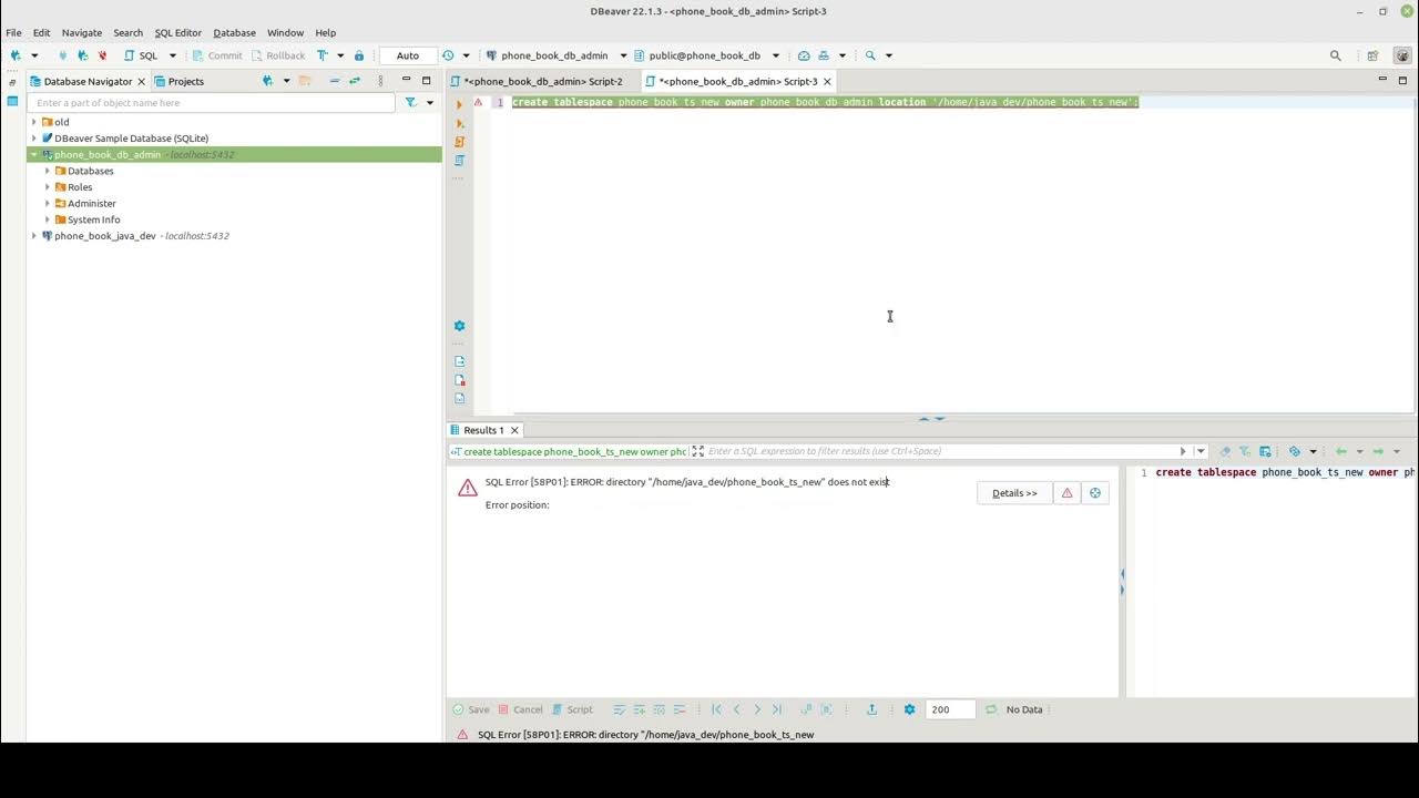 Postgresql How To Create And Drop Tablespace Youtube