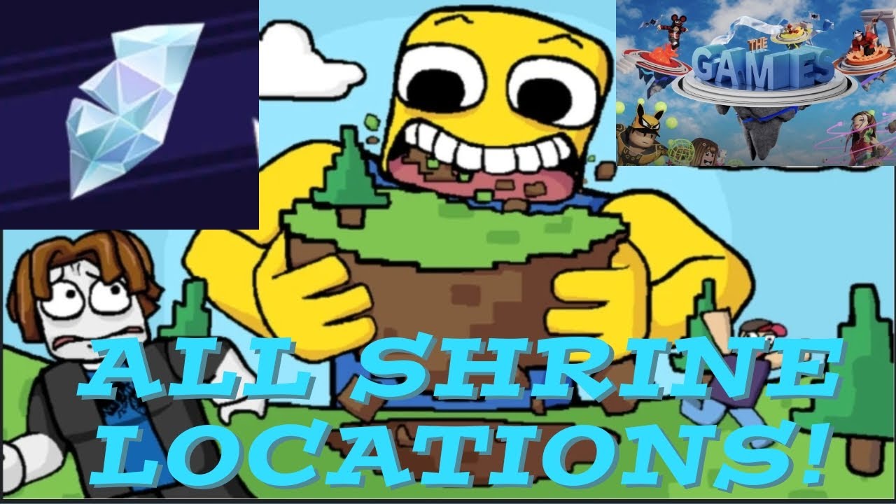 ALL SHRINE LOCATIONS ON EAT THE WORLD ROBLOX!! [The Games Event] - YouTube