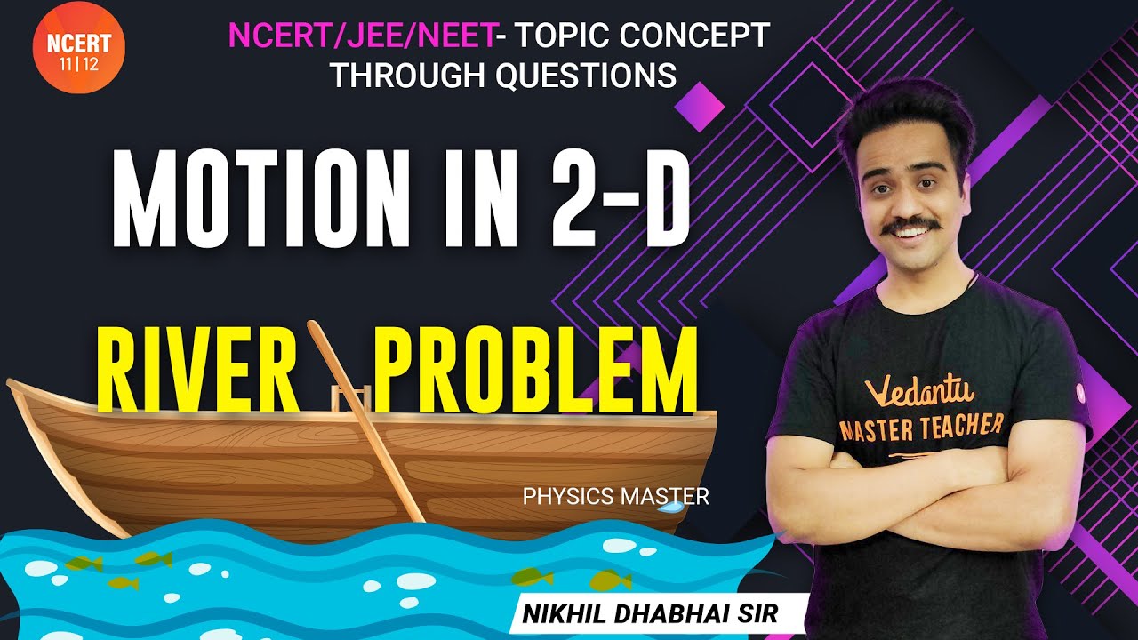 River Problem | Motion in 2-D | NCERT/JEE/NEET- Topic Concept through ...