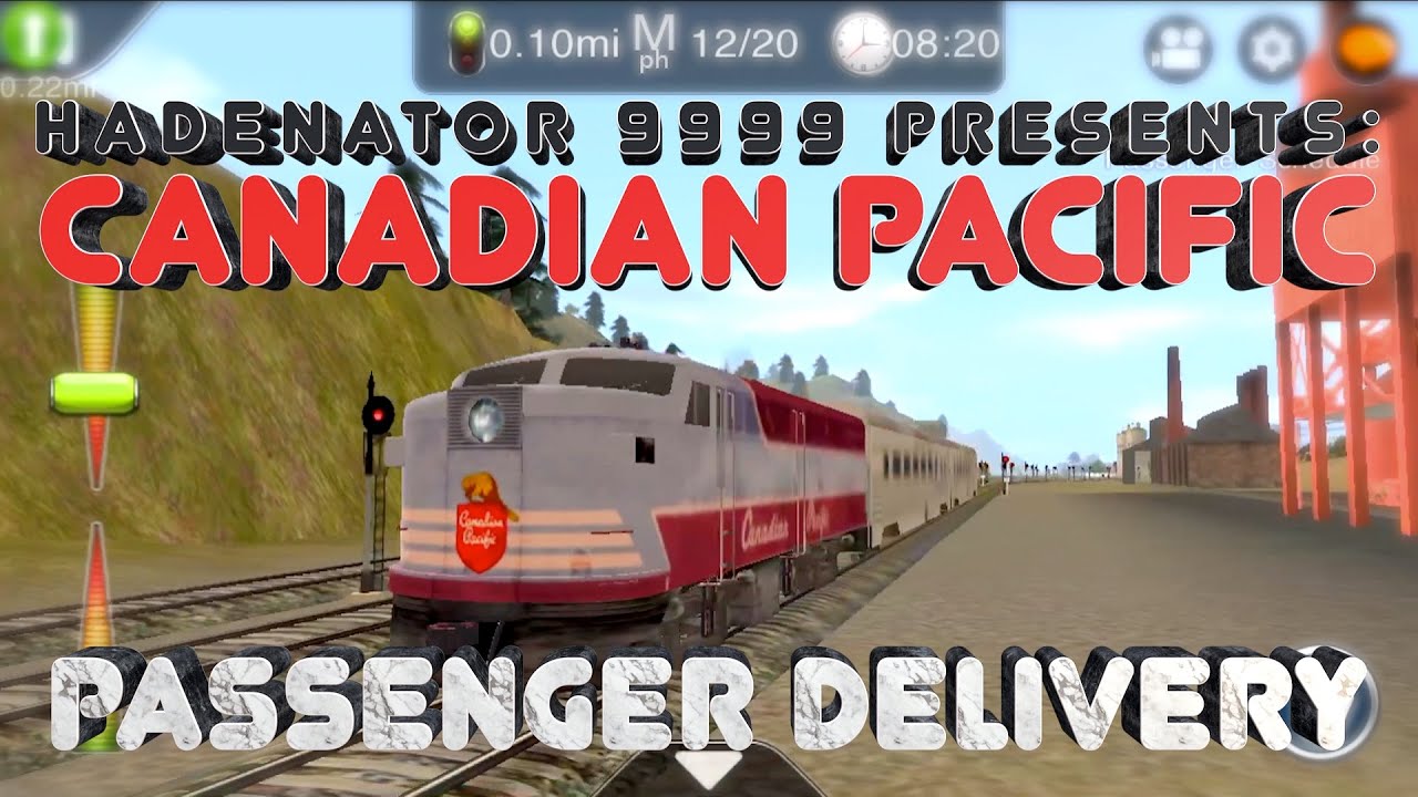 Canadian Pacific Passenger Delivery - Trainz Driver 2 - YouTube