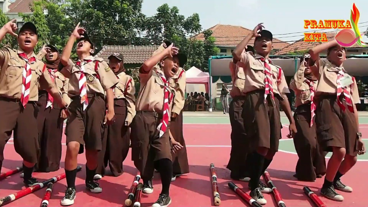 Yel-yel Pramuka SMPN 256 Jakarta || Lomba SC SMPN 255 Jakarta - YouTube
