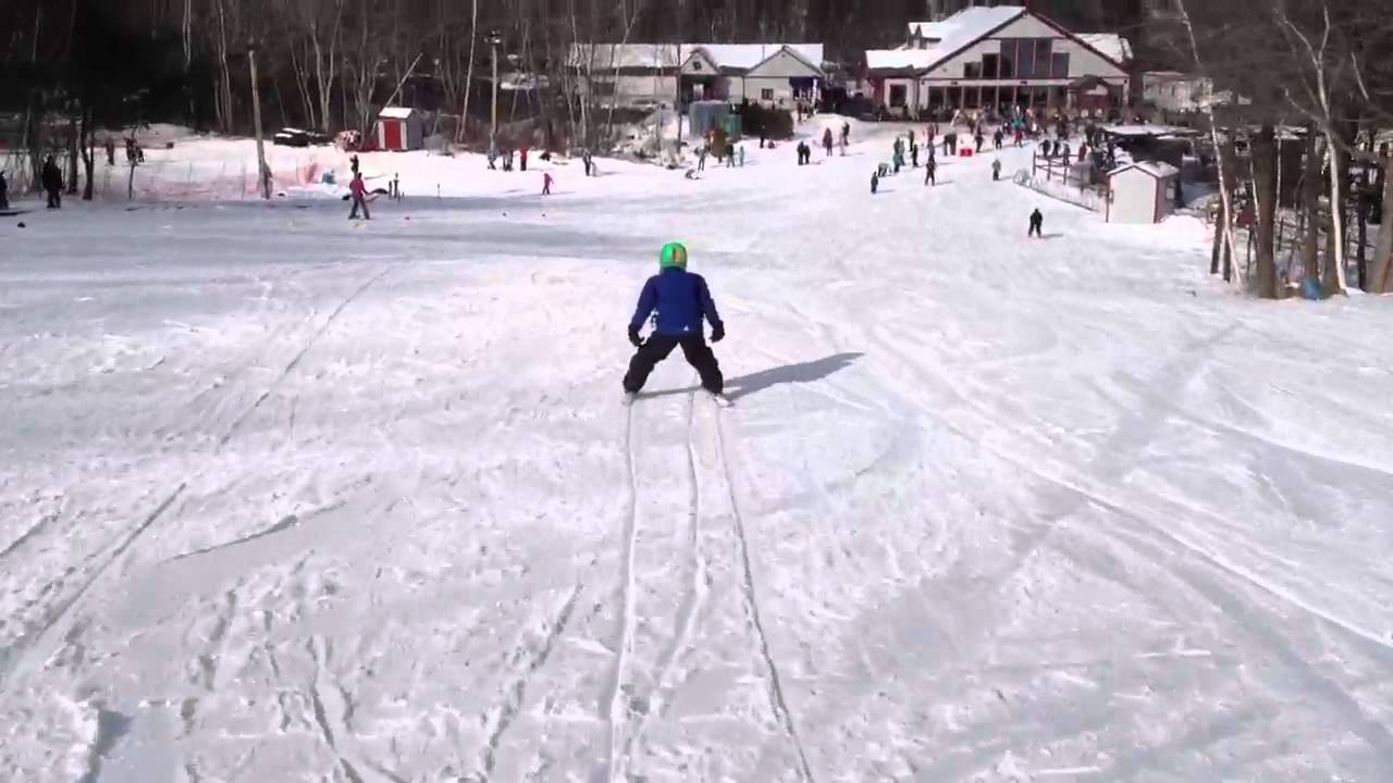 Macintyre skiing Manchester, NH 1.6.13 - YouTube
