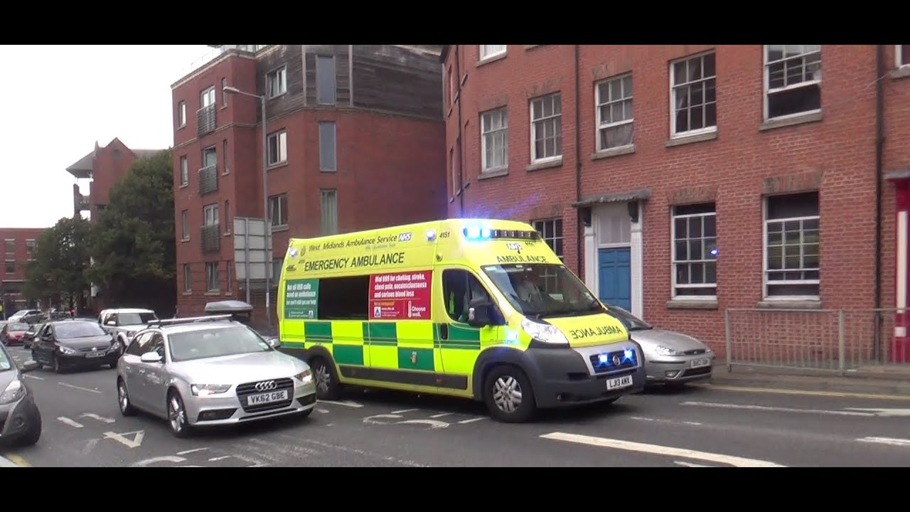 WMAS - 4151 - Emergency Ambulance - Fiat Ducato - On shout - YouTube