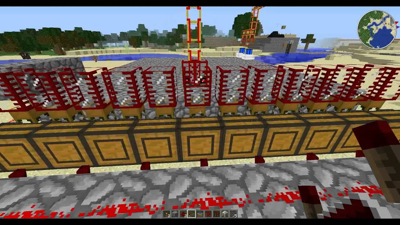 Minecraft | How to make a Buildcraft Refinery - YouTube