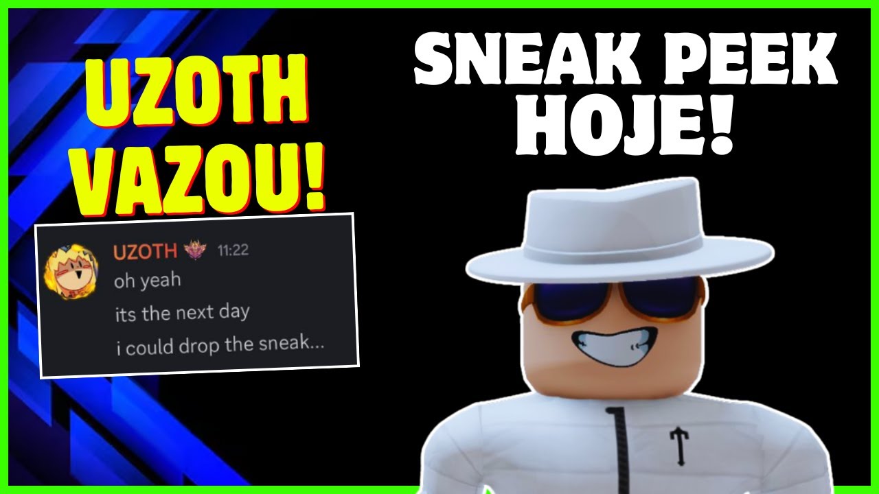 TRAILER HOJE!? UZOTH DEIXOU VAZAR SNEAK PEEK... - YouTube