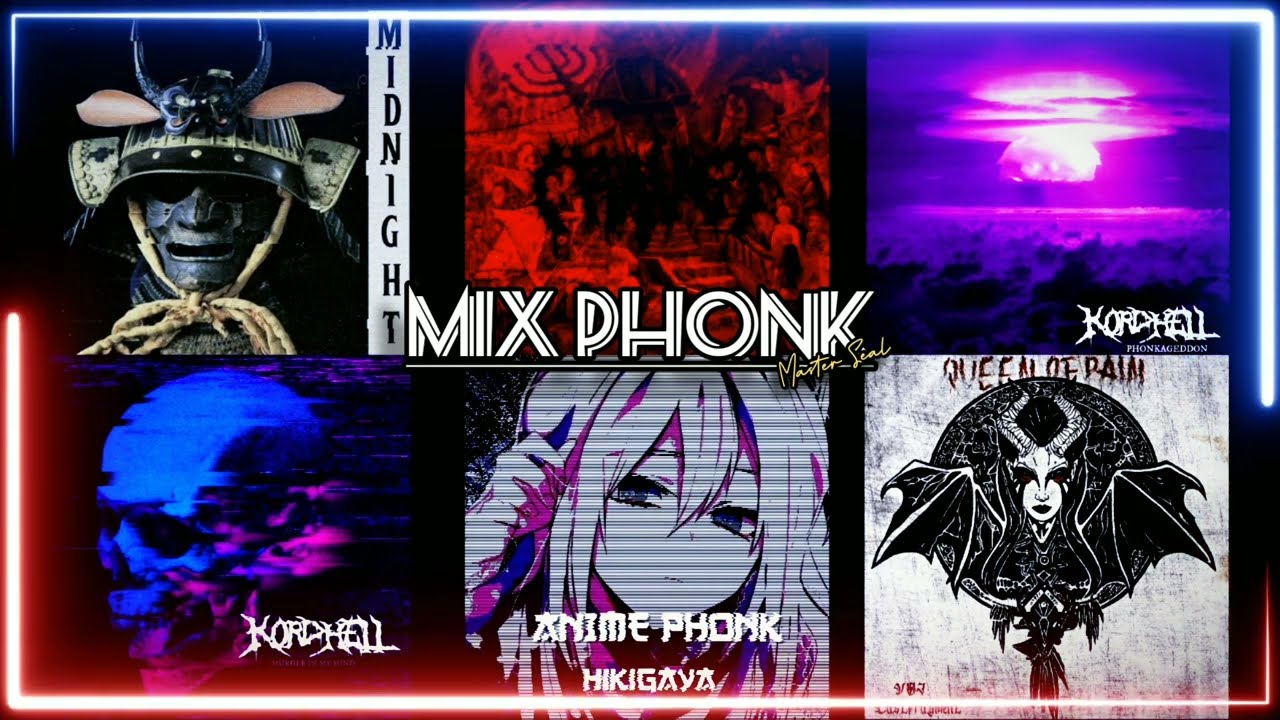 Mix Phonk 🀗 ♭Midnight-Rave-Live another day-Murder in my mind-Anime ...