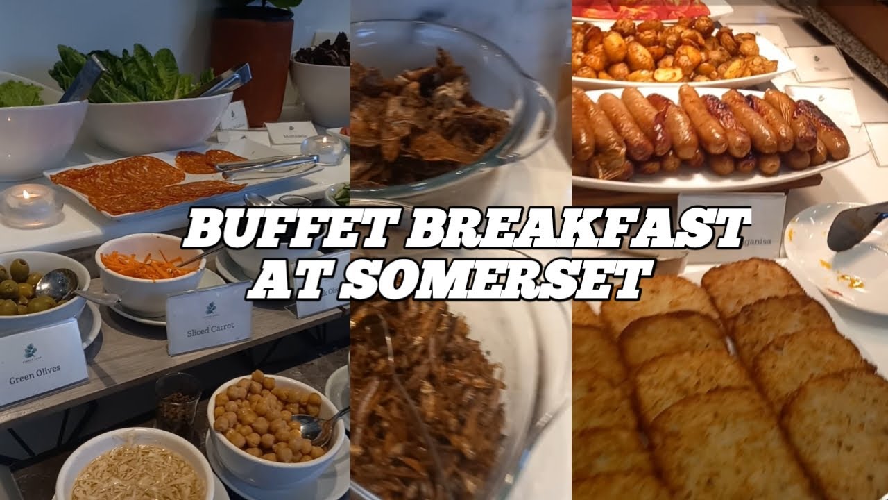 BUFFET BREAKFAST AT SOMERSET ALABANG MANILA | LEIA & LEILA VLOGS - YouTube