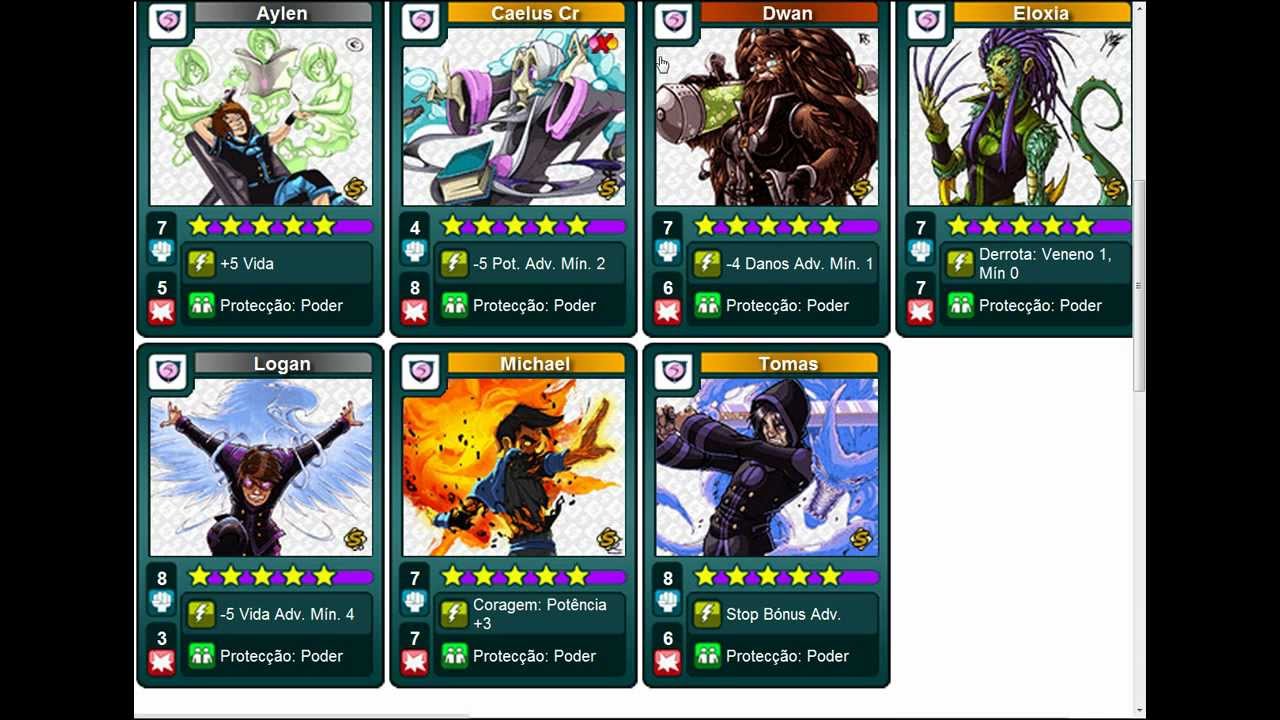 Urban Rivals - Análise Clã Skeelz - YouTube