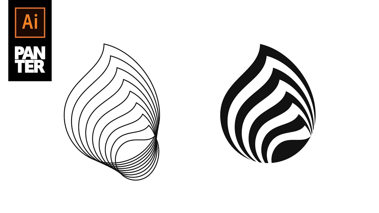 How to Create a Leaf Using Blend Tool | Adobe Illustrator Tutorial ...