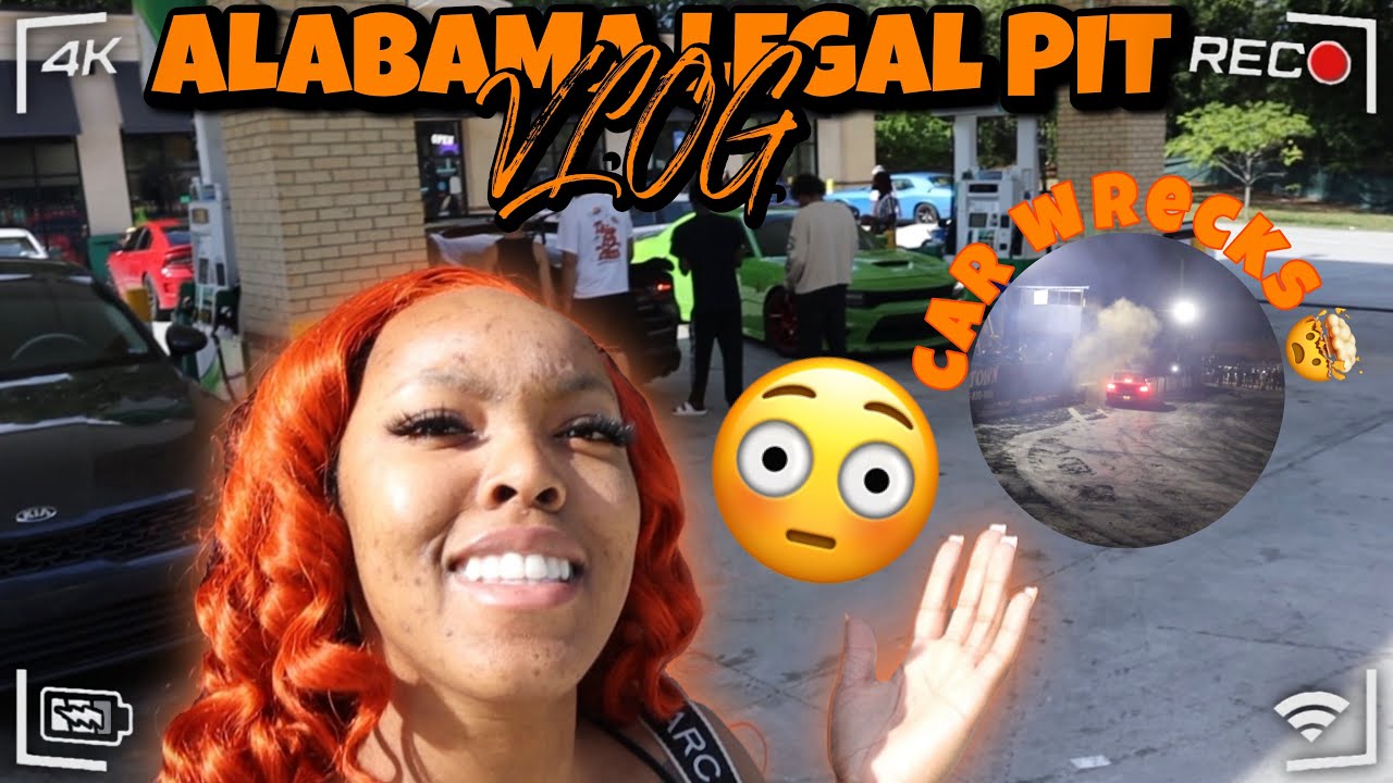 ALABAMA LEGAL PIT (CARS ON FIRE, CAR WRECKS, & ETC) 😳 - YouTube