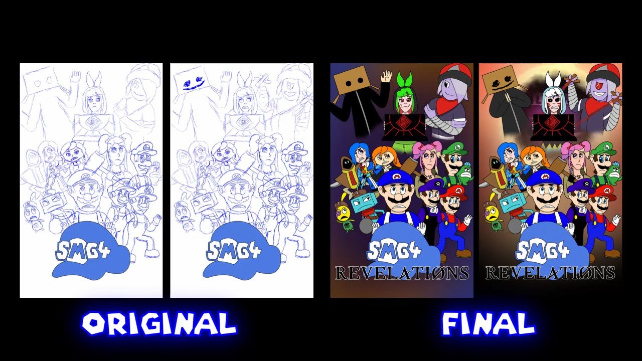 SMG4 Movie Revelations Posters Speed Paint - YouTube