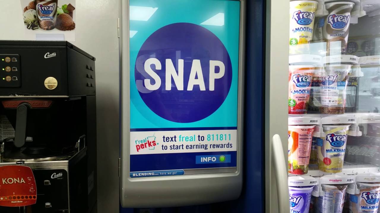 F'real milkshake machine in Palmer Alaska - YouTube