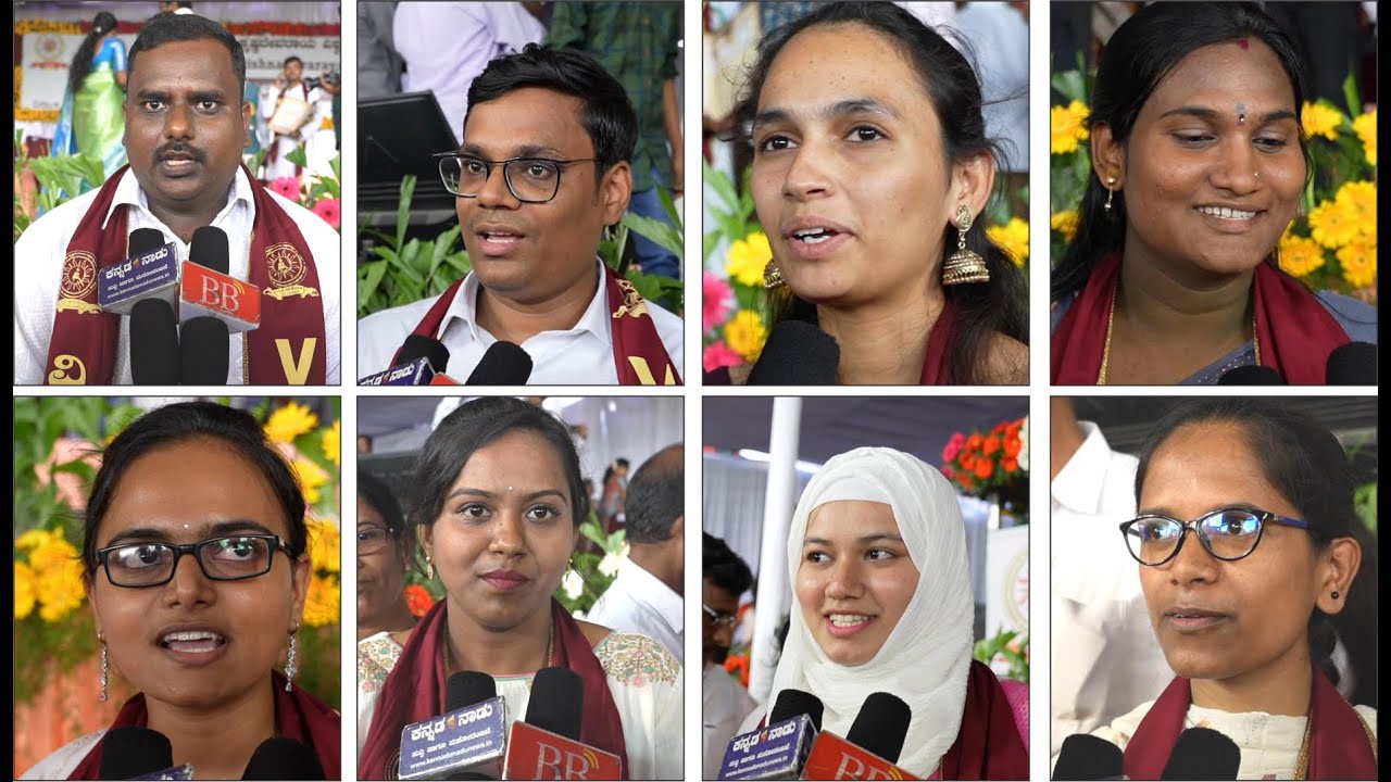 Meet The Gold Medalists Of Ballari VSK University | 11th Convocation ...