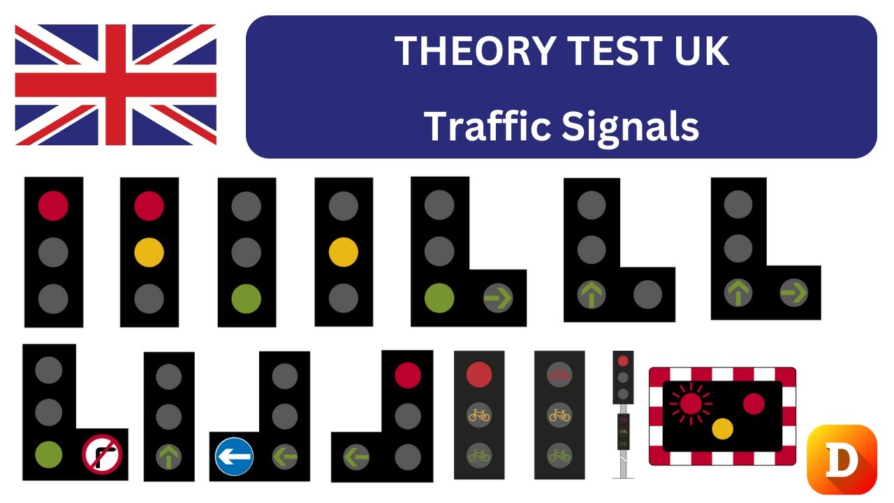 UK TRAFFIC ROAD SIGNS - Traffic Signals - Theory Test UK 2026 # ...