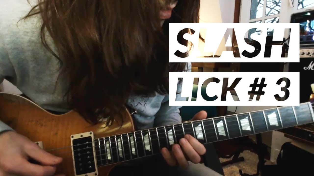 Slash lick # 3 - YouTube