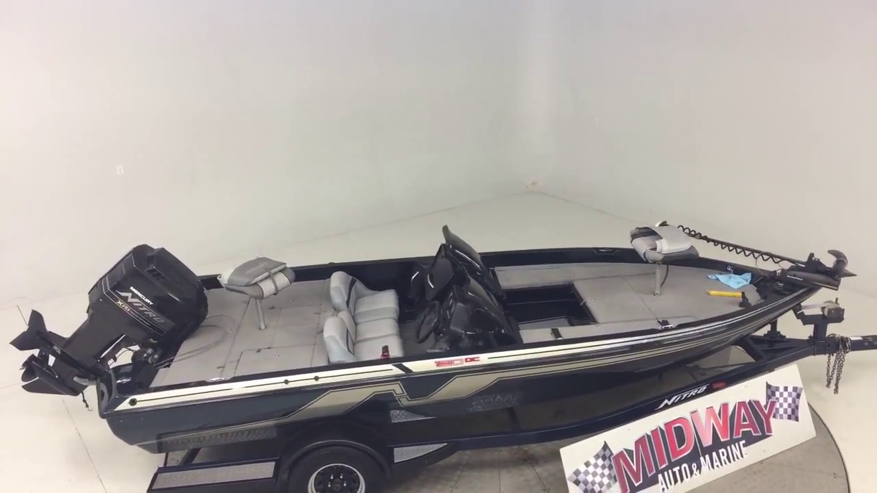 1996 tracker nitro 190 overhead - YouTube