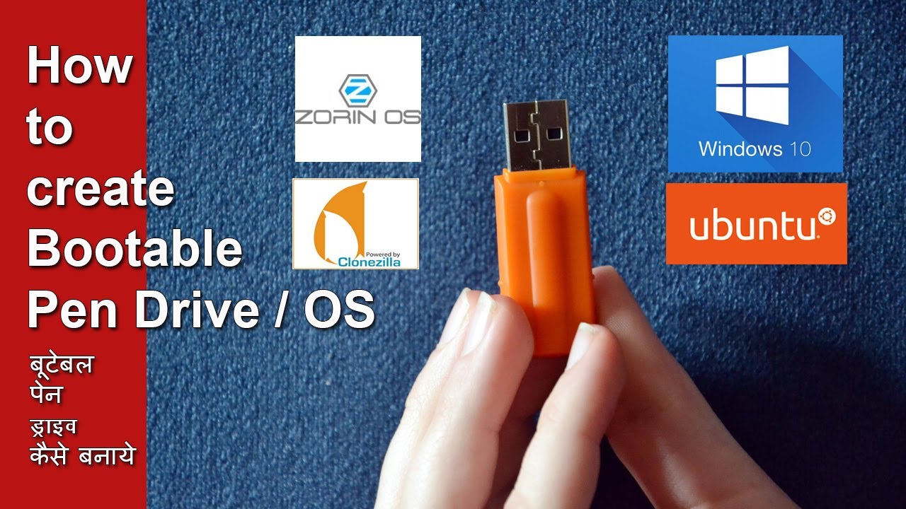 How to create bootable Pen Drive using Rufus रूफस उपयोग करके बूट करने ...