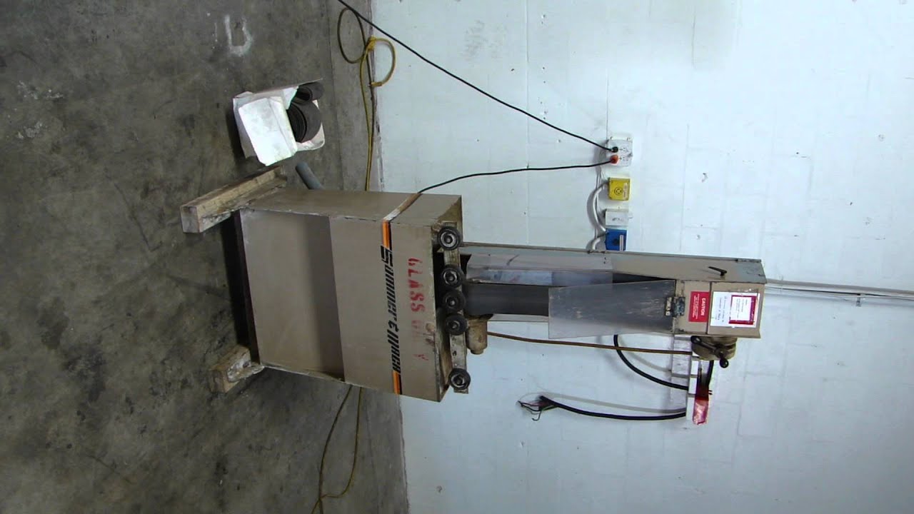 somaca glass grinder - YouTube