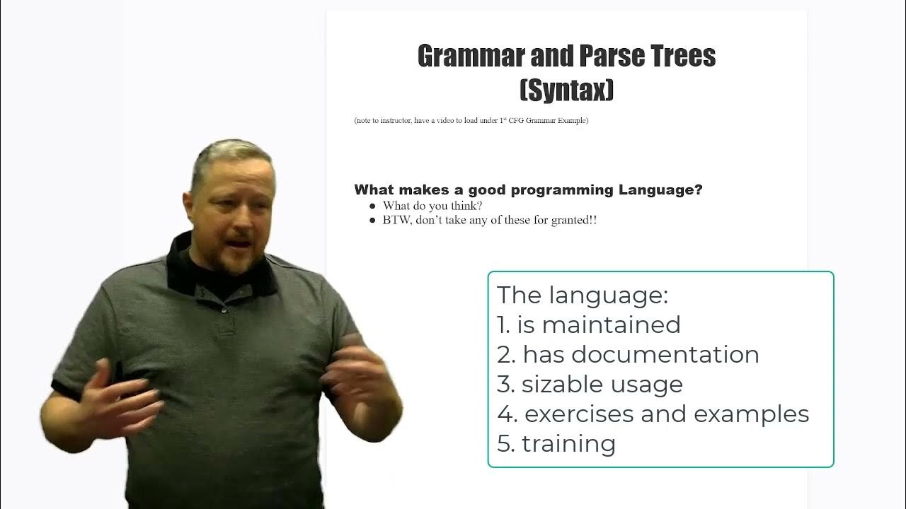 What Makes a Good Programming Language - YouTube