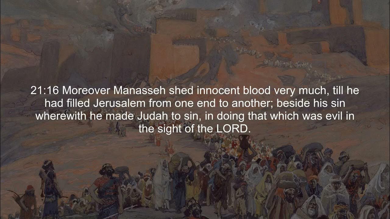 king-james-bible-old-testament-2-kings-chapter-21-youtube
