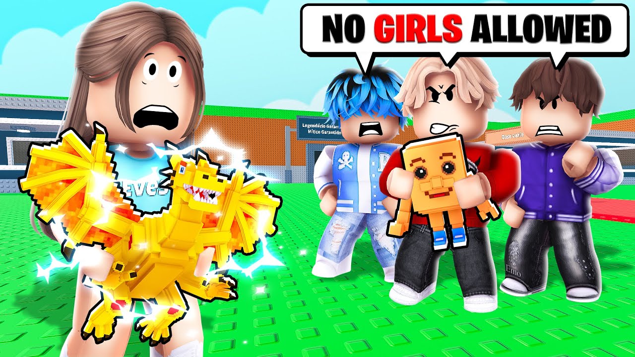 Sneaking Into a BOYS ONLY Server in Steal a Brainrot.. - YouTube
