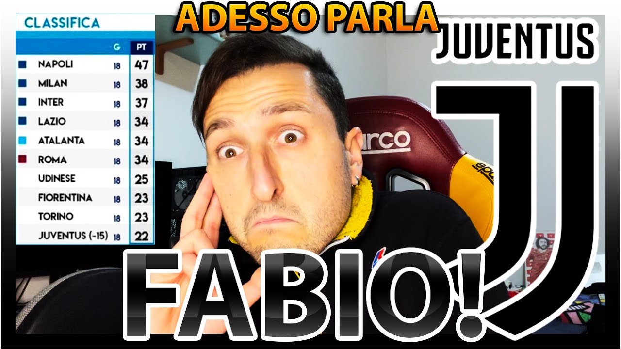 😱🗣️ Juventus Penalizzata Di 15 Punti Adesso Parla Fabio‼️ Youtube
