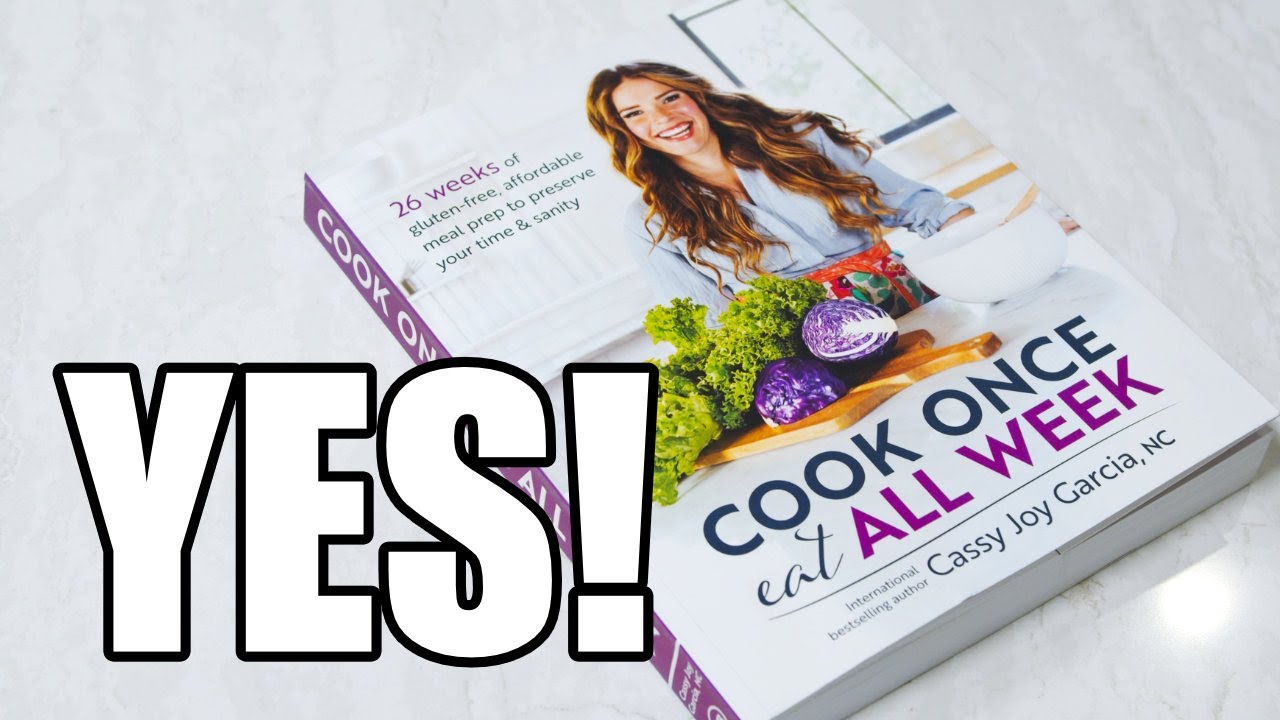 Is "Cook Once Eat All Week" any good? [Part 1] Week 1 Prep - YouTube