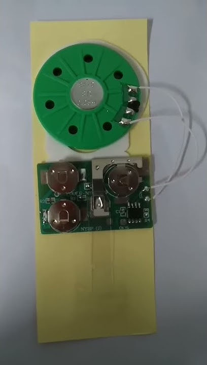 Funtek Custom Greeting Card Sound Module Programmable Voice Recorder ...