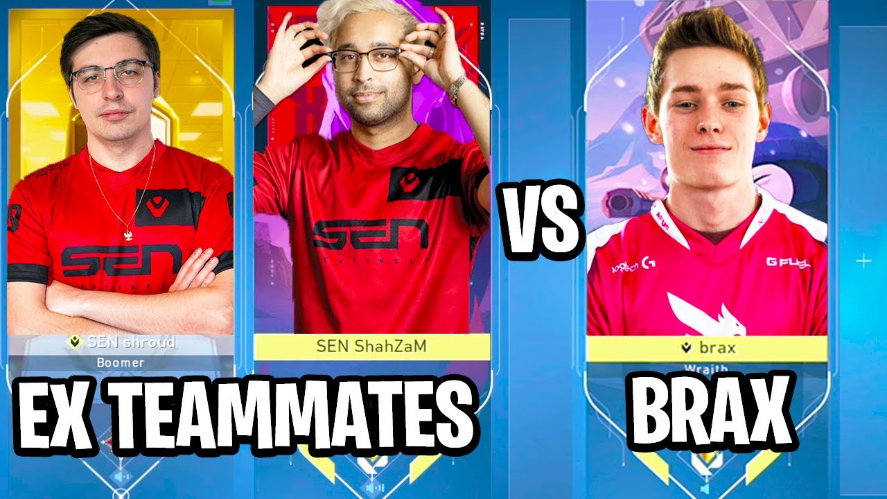 SEN ShahZam & Ex SEN Player Shroud Plays With New Reaver 2.0 Skins ...