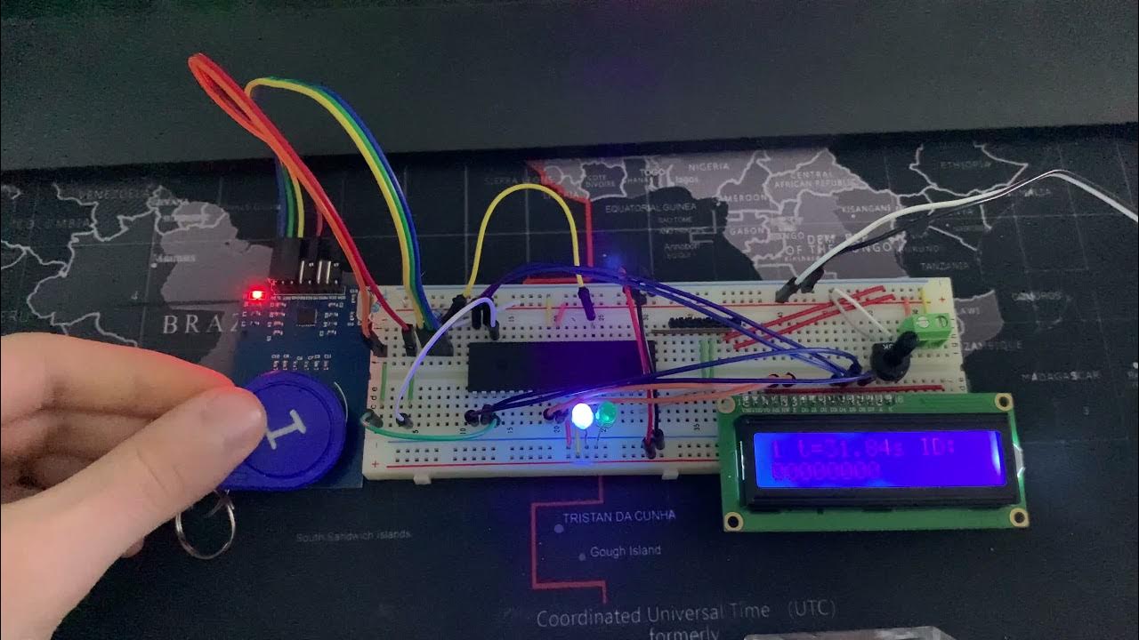 Mfrc522 I2c With Pic Microcontroller Youtube