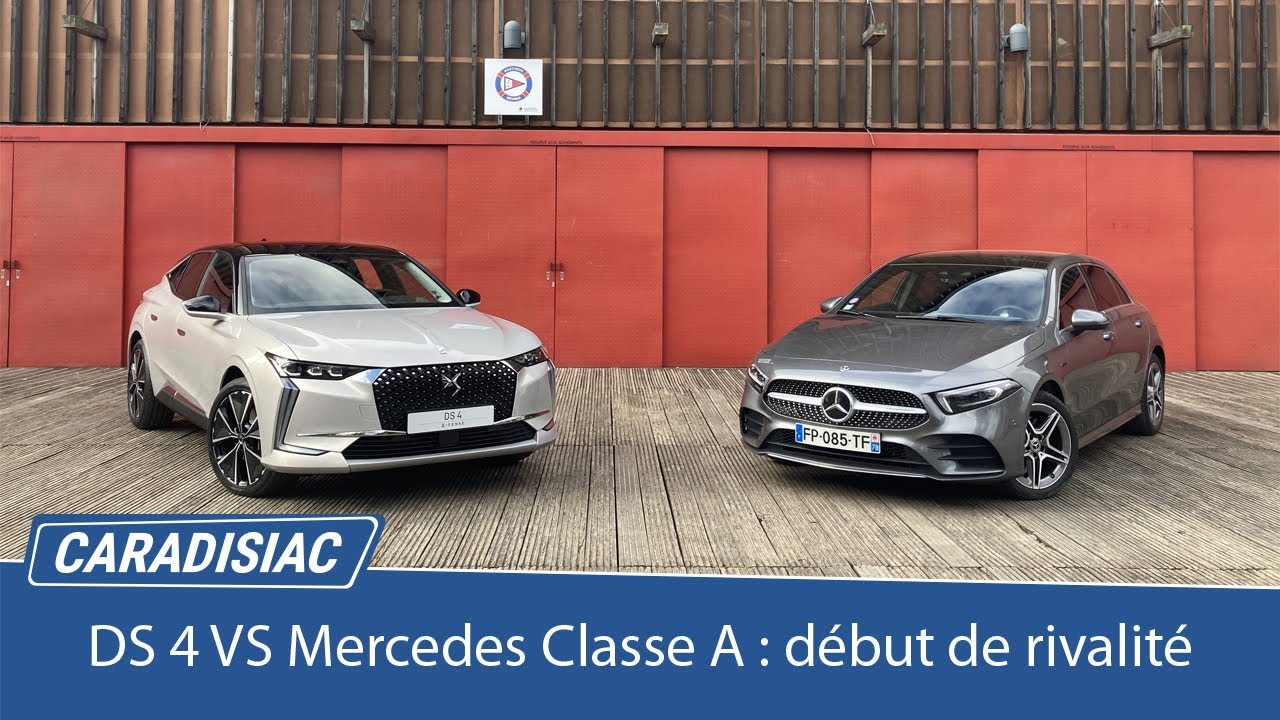 Comparatif - DS 4 VS Mercedes Classe A : début de rivalité - YouTube