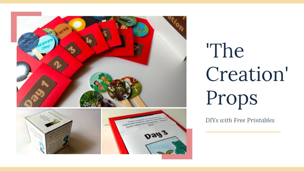 Creation Lesson Props | The Creation Story - YouTube