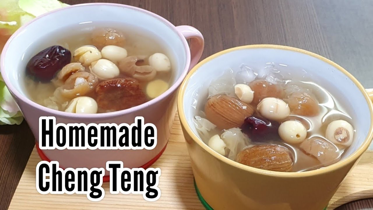 Easy Homemade Cheng Tng / Cara Membuat Cheng Teng - YouTube