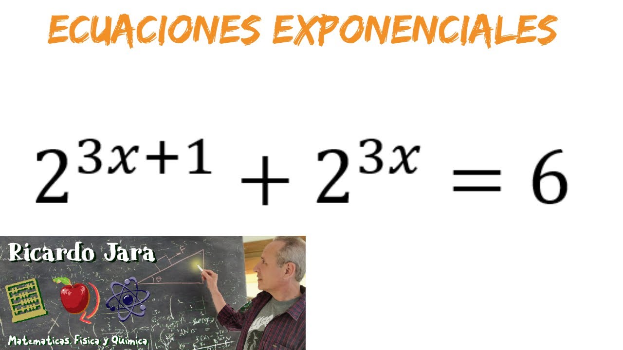 Ecuaciones Exponenciales - YouTube