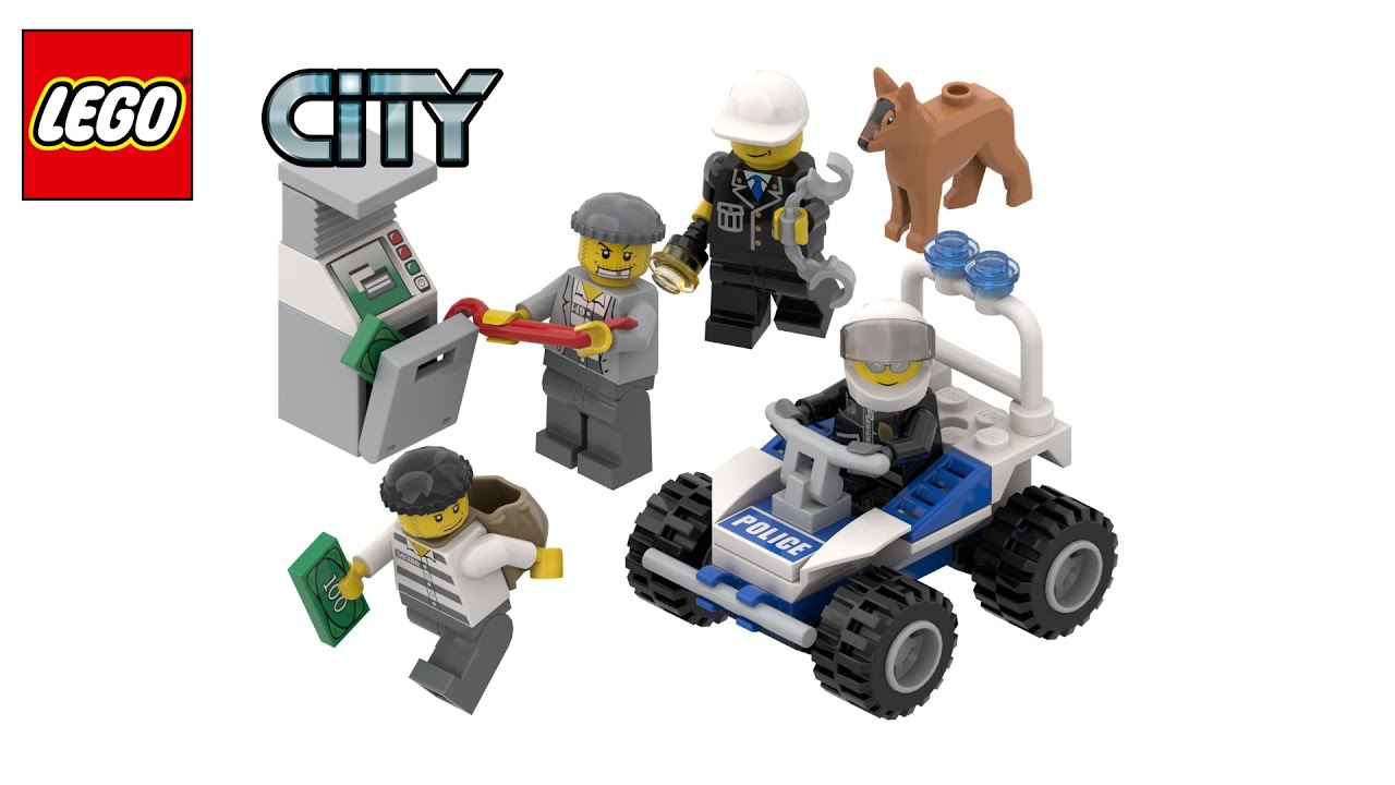 LEGO City 7279 | Police Minifigure Collection | 2011 - YouTube