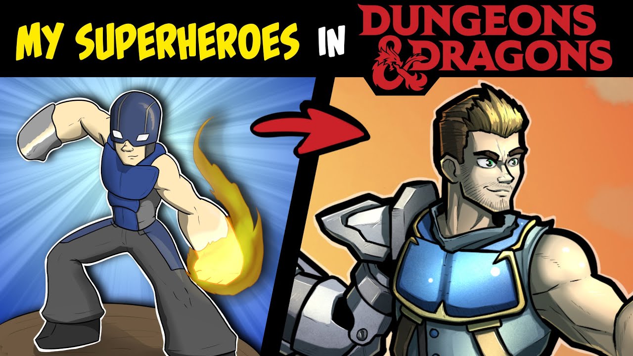 What if MULTIVERSE TALES SUPERHEROES Were in DUNGEONS & DRAGONS ...