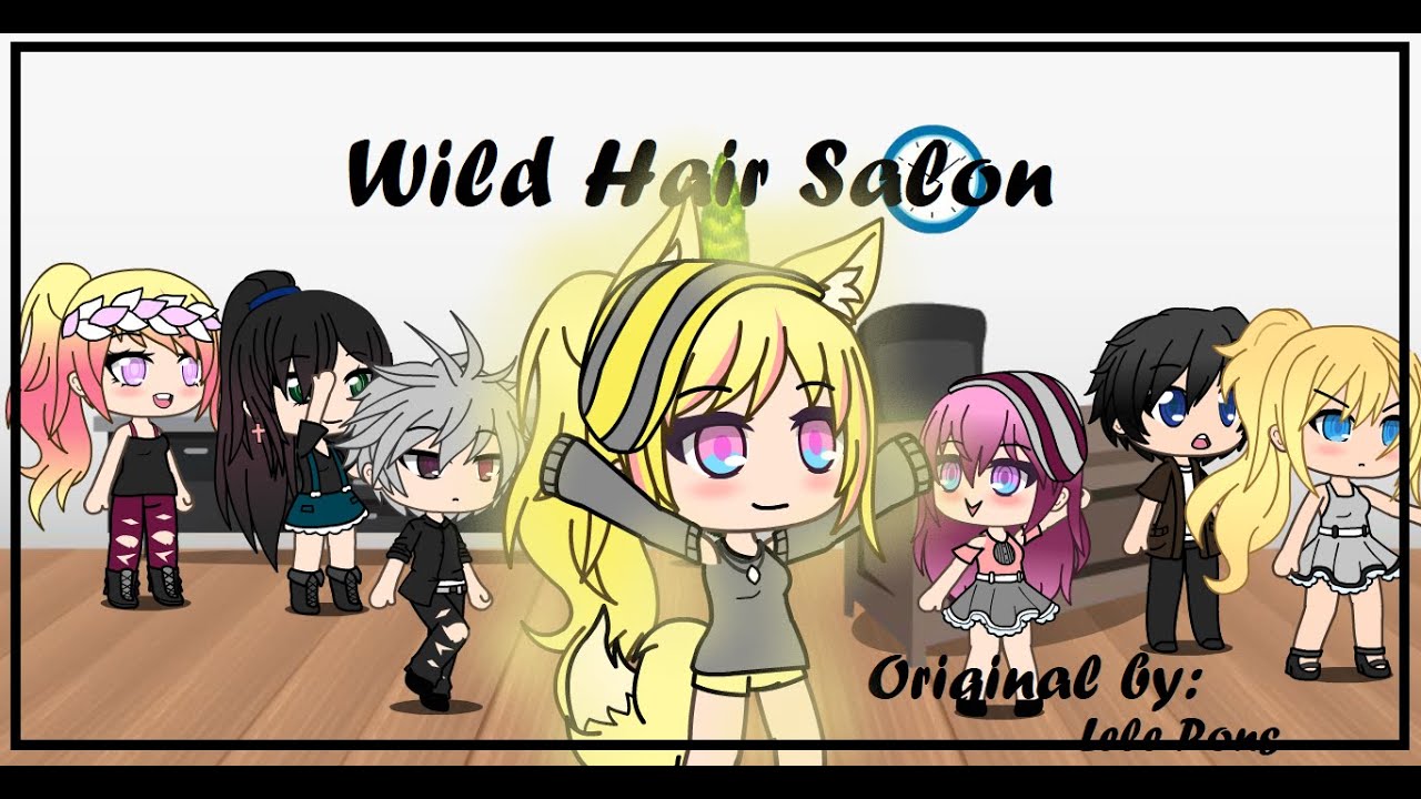 Wild Hair Salon {} Gacha Life {} Lele Pons {} skit - YouTube
