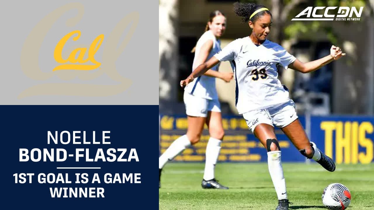 Cal's Noelle Bond-Flasza 1st Goal Is A Game Winner - YouTube