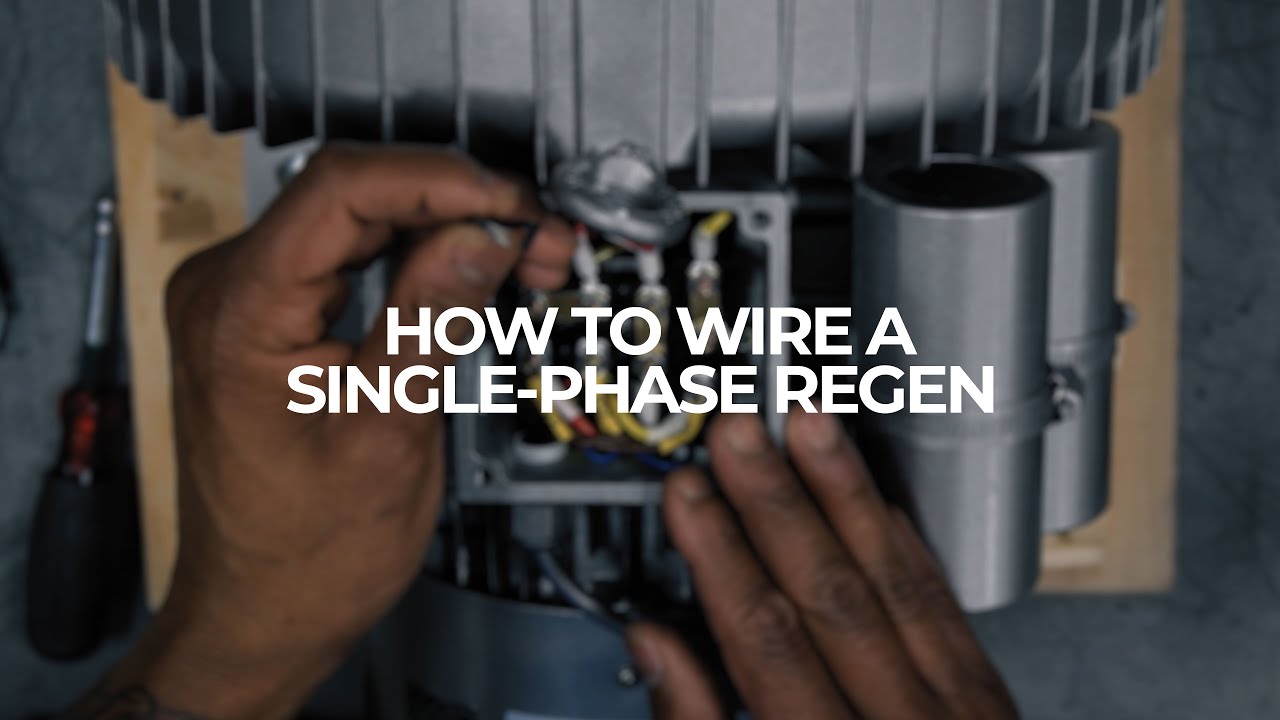 How to Wire a Single Phase Regenerative Blower | Republic Manufacturing ...