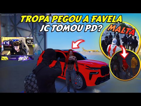 HACKER MANDOU A TROPA PEGAR A FAVELA DA MALTA | BK TEM A DOURADA | JC TOMOU PD? - BKINHO RP CLIP'S
