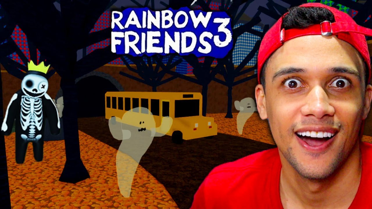 🎃 👻 O RAINBOW FRIENDS ATUALIZOU! HALLOWEEN NO RAINBOW FRIENDS 3! - YouTube